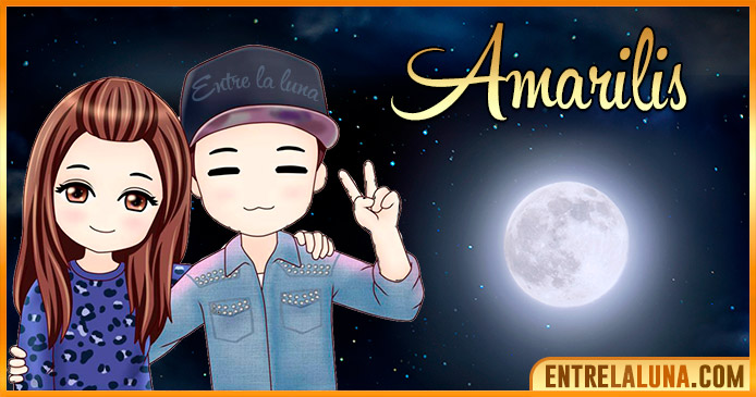 Imágenes de Gif con Nombres para Amarilis Descarga Gratis