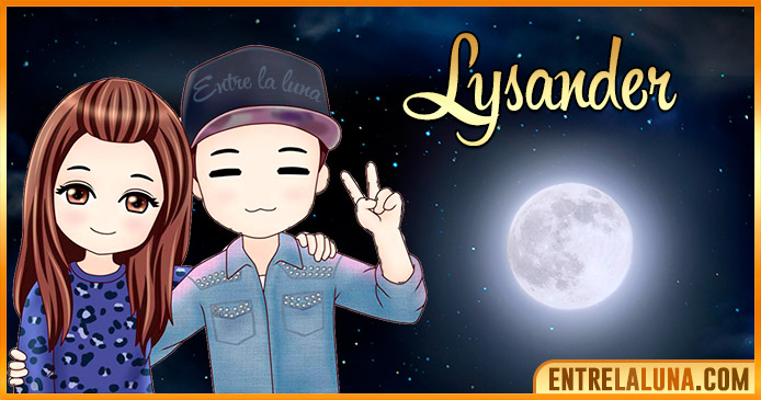Imágenes de Gif con Nombres para Lysander Descarga Gratis
