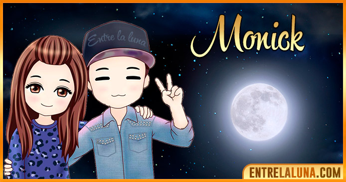 Imágenes de Gif con Nombres para Monick Descarga Gratis
